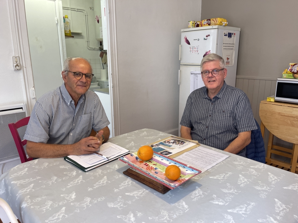 Rencontre avec Philippe Riegel et Dominique Jarre de l’accueil de nuit ...