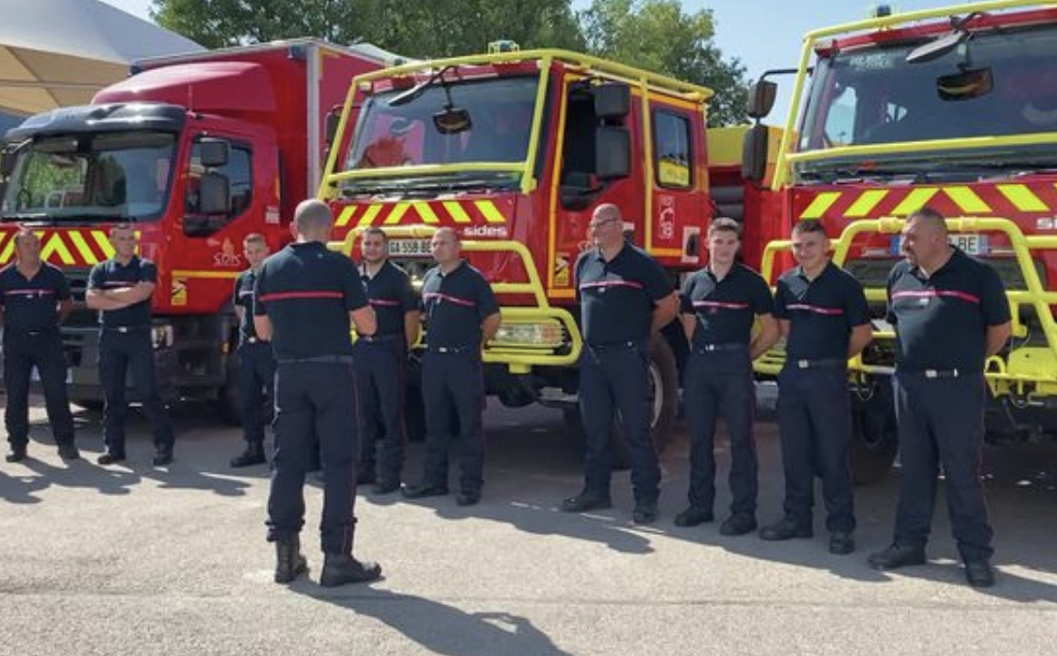 Incendies en Gironde : 12 pompiers partent de Côte-d'Or pour renforcer ...