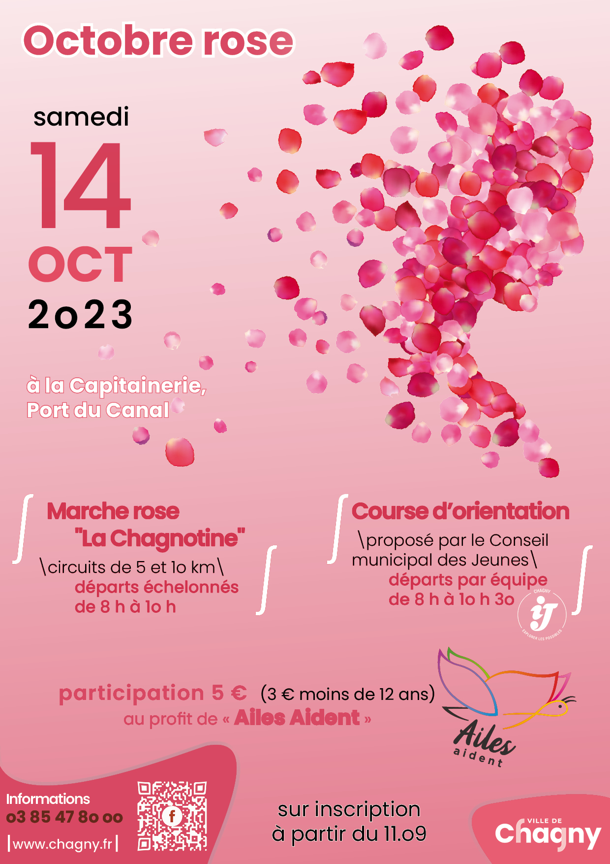 Chagny -Samedi 14 octobre de 8 h à 10 h : marche rose « La Chagnotine ...
