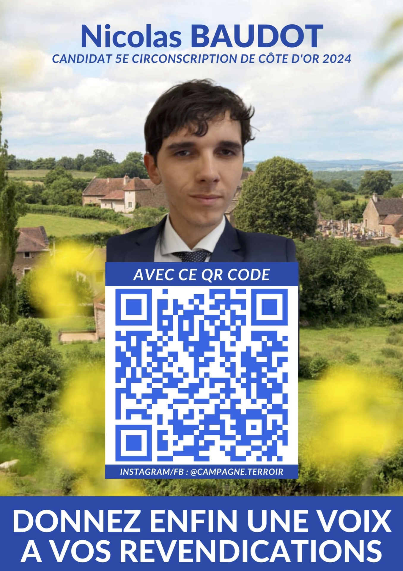 Législatives 2024 - Nicolas Baudot, le visage de la jeunesse et de l'innovation pour la 5e ...