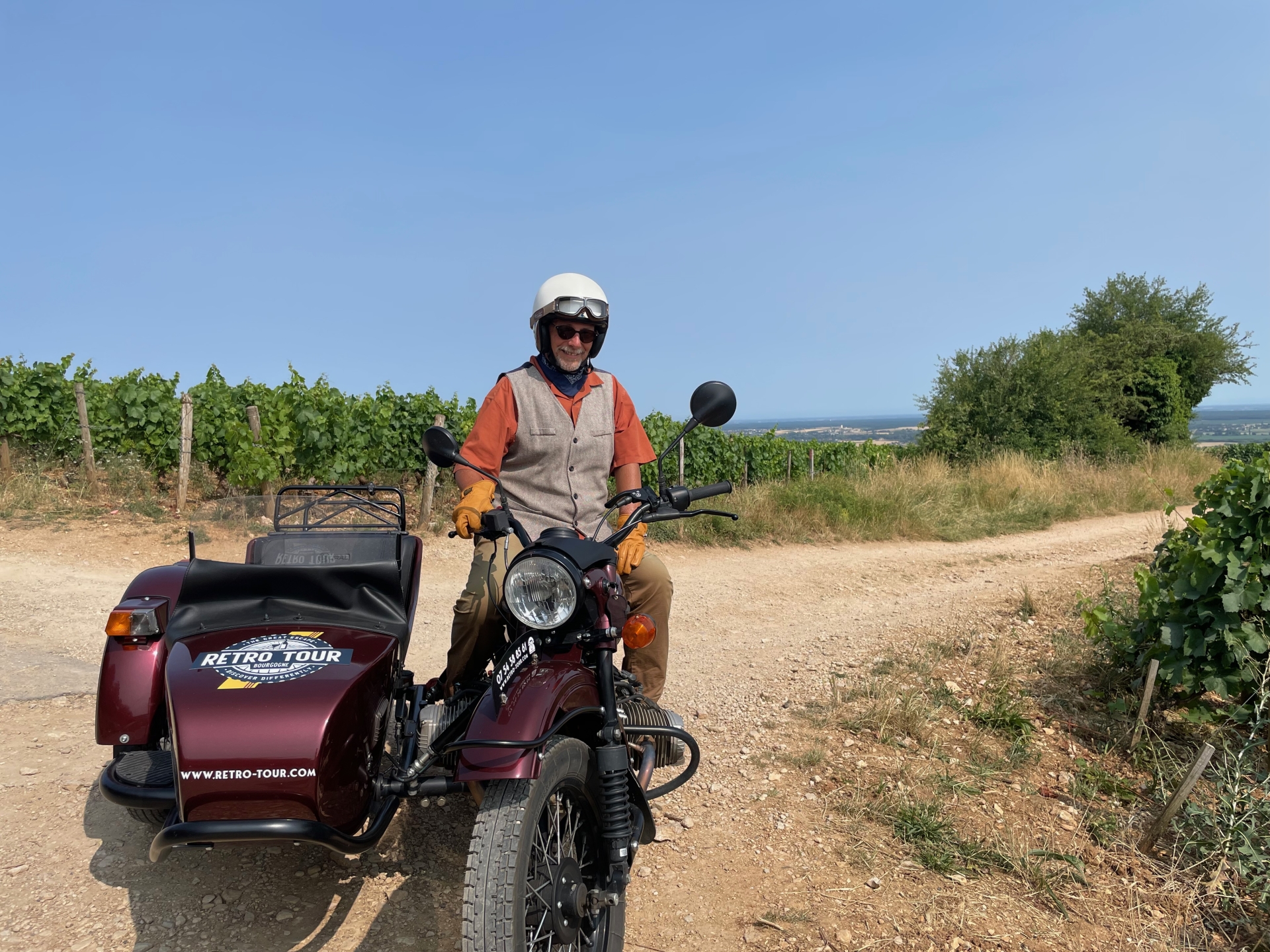 Gilles Goin, ancien aiguilleur du ciel, devenu GentlemanSider pour Rétro Tour Bourgogne - Toute ...