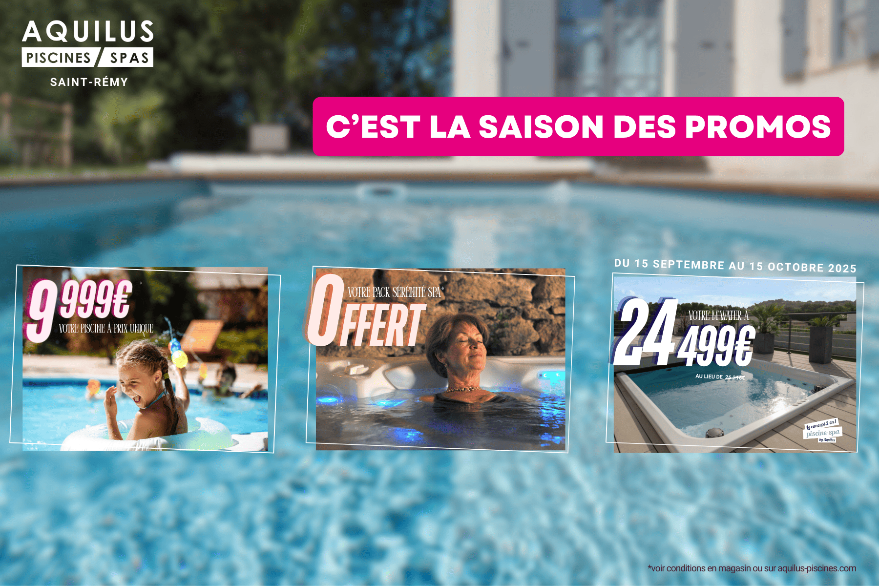 Aquifolies : Plongez dans les Promos chez Aquilus Piscines et Spas à ...