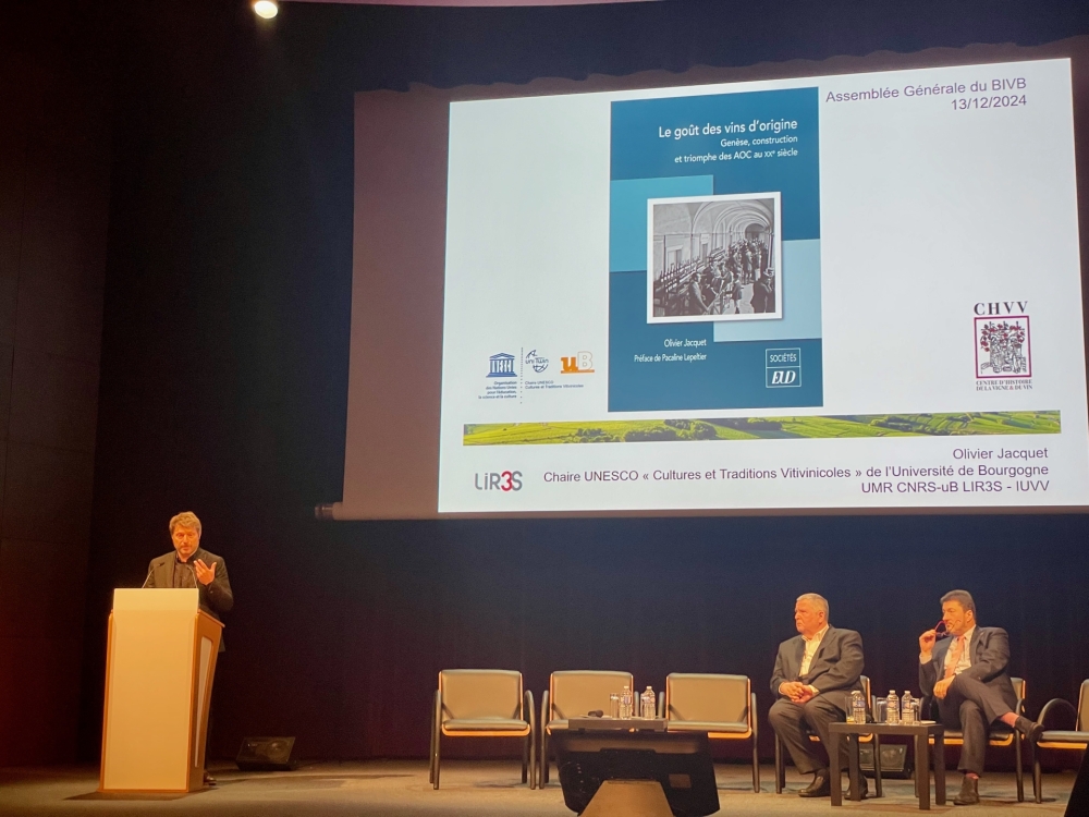 Bourgogne - Olivier Jacquet récompensé par le prix CHVV pour son étude sur les AOC - Toute l ...