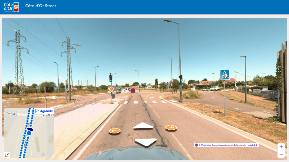 Côte-d’Or Street : une vision à 360° du territoire départemental ...