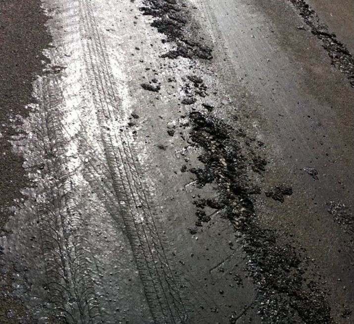 Phénomène de ressuage sur les routes départementales - Toute l ...